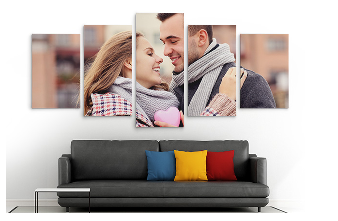 Best Home Decor Idea With Split Canvas Prints